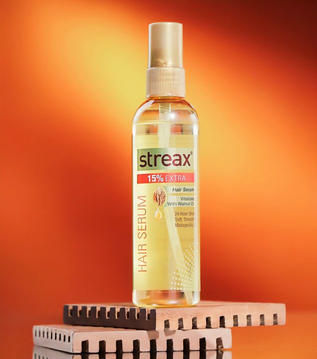 Streax Hair Serum Vitalized with Walnut oil - 115 ml | Daraz.com.bd