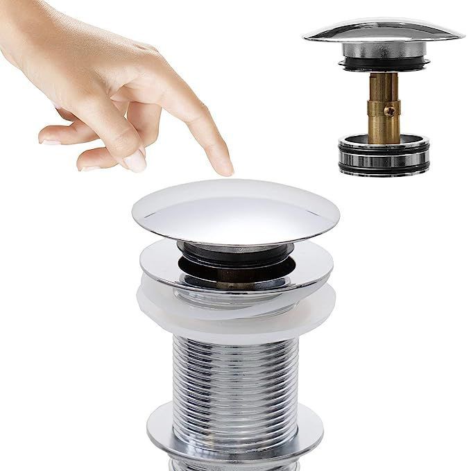 GOLD BELL Stainless Steel Pop-up Waste Coupling for Wash Basin, Drain ...