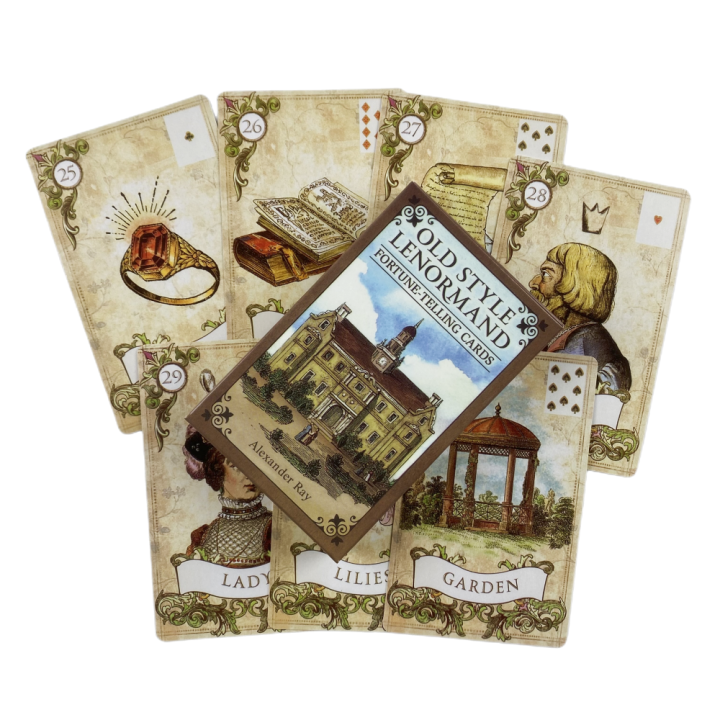 Old Style Lenormand Fortune-Telling Oracle Cards Tarot Divination Deck ...