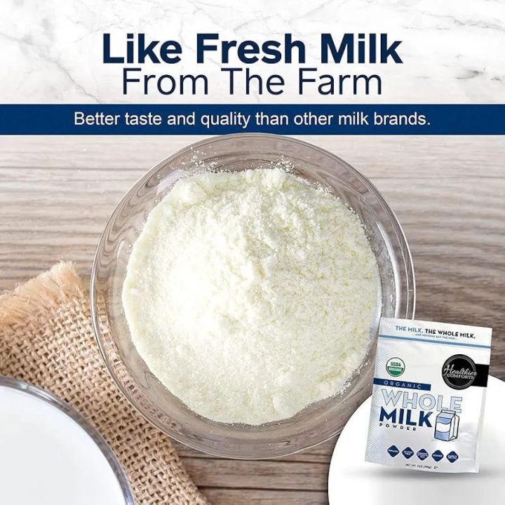 Organic Whole Milk Powder 250Gram | Daraz.pk