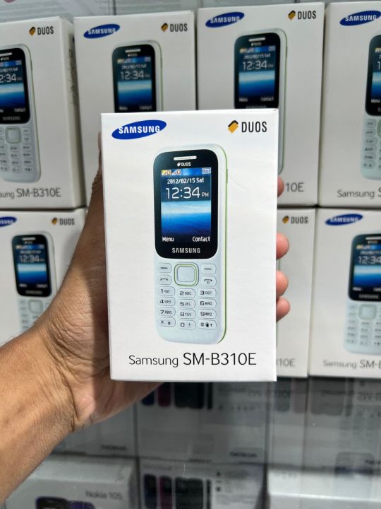 Samsung SM-B310E Mobile Phone B310 Dual SIM Button Feature Phone SD ...