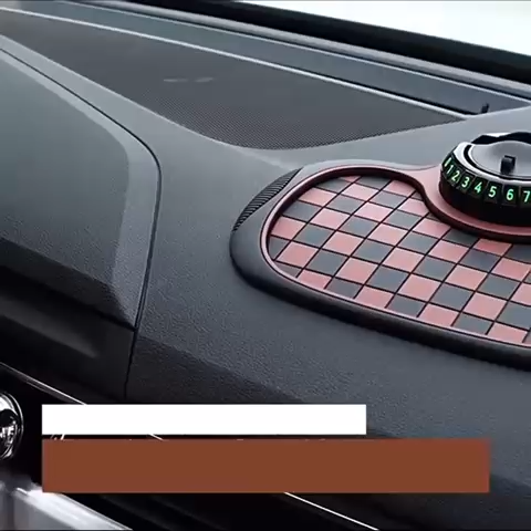 Car Dash Grip Pad, 360 Degree Rotating Car Phone Holder, Dashboard Mat ...