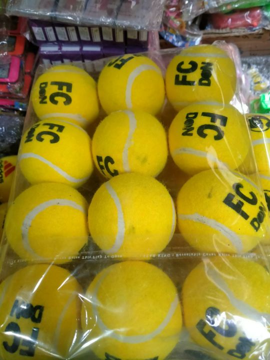 3 pieces Tennis Ball for playing cricket with Tennis ball for playing ...