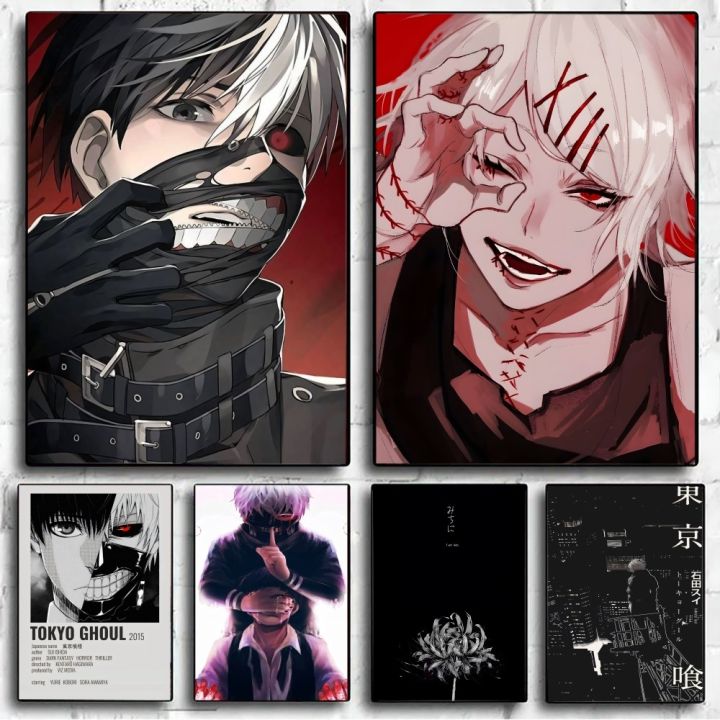 Anime Tokyo Ghoul Poster No Framed Poster Kraft Club Bar Paper Vintage ...