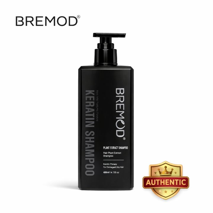 Bremod Original Keratin Shampoo | Plant Extract Formula for Smooth ...
