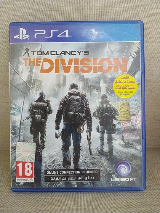 ps4 DVD Tom Clancy's the division used | Daraz.pk