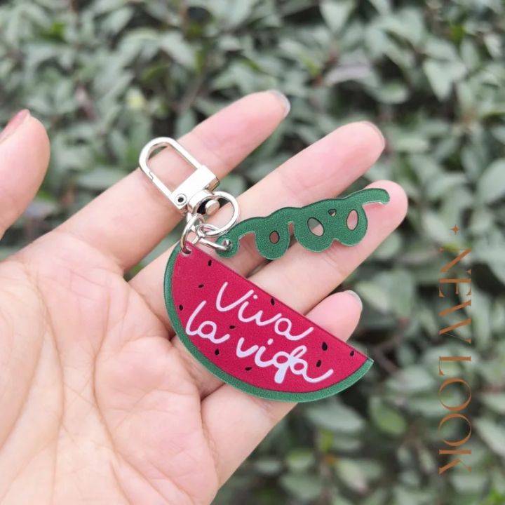 TV Series Shining Twinkling Watermelon Keychain Unisex Viva La Vida ...