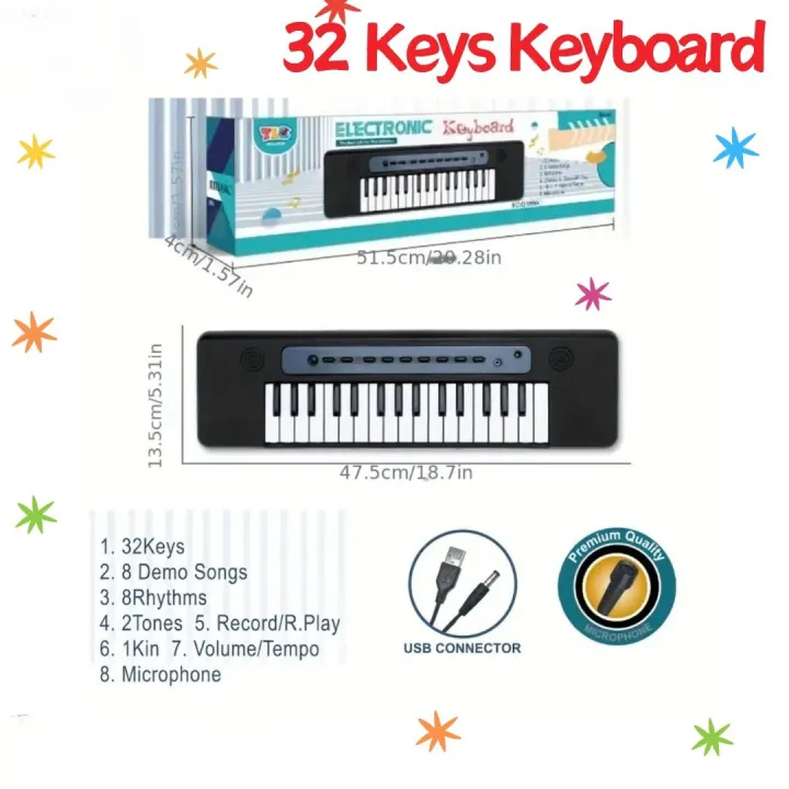32 keys keyboard | Daraz.lk: Buy Online at Best Prices in Srilanka ...