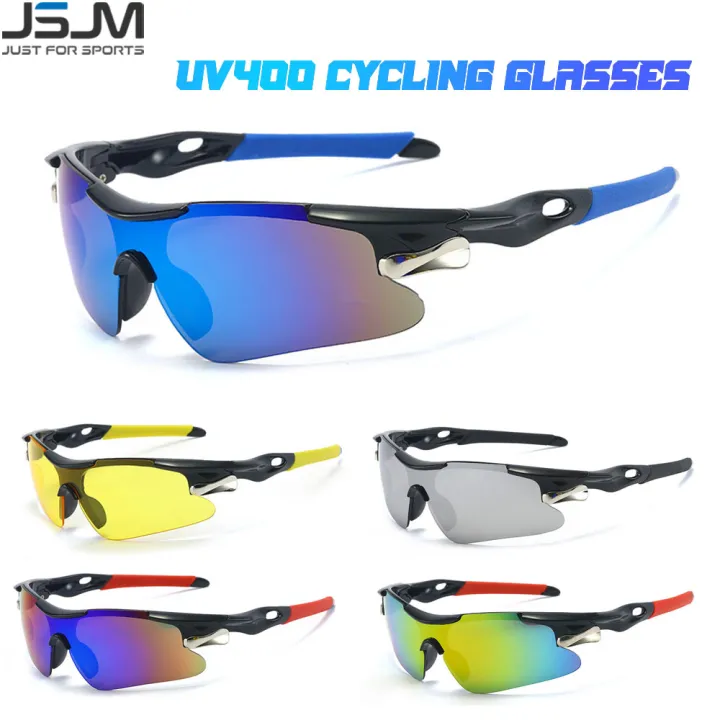 JSJM Outdoor Men Cycling Sunglasses Road Bicycle Mountain Riding ...