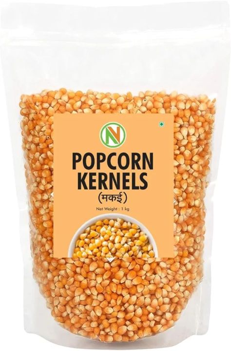 Popcorn Kernels | Popcorn Seeds | Party Snacks | Popcorn Kernel (1Kg) | Now Enjoy Movie Theatre ...