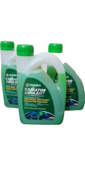 Car Radiator Coolant (green) NASA 1 Liter Anti Rust & Anti Freeze ...