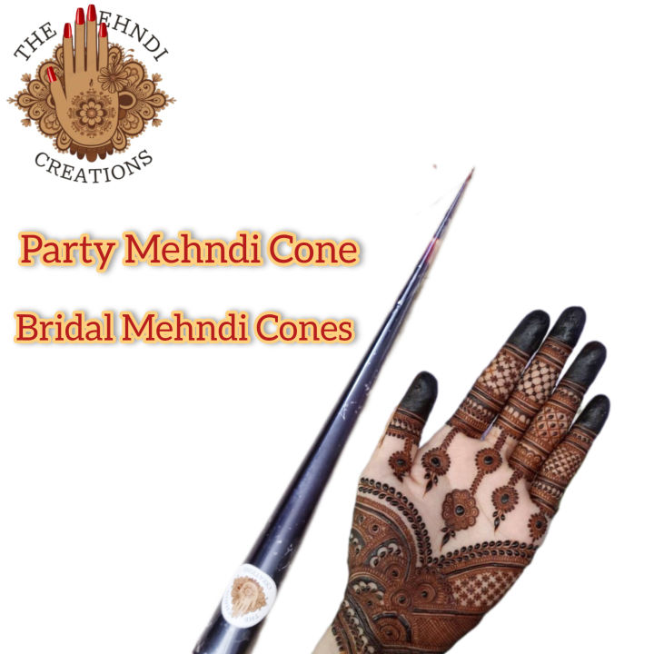 Pack of 5 Bridal Henna Mehndi Cones | Karachi Mehndi Cones | Daraz.pk