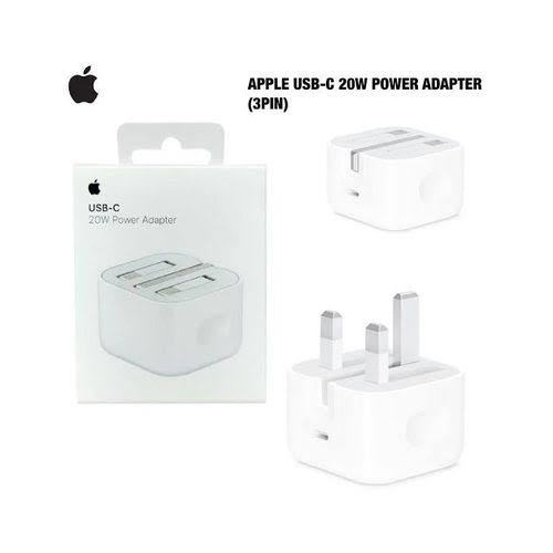 iPhone 20w 3 pin US Plug iPhone Charger Only Adopter 20W Supported ...