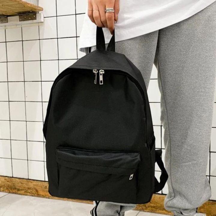 unisex black colour waterproof quality backpack | Daraz.lk