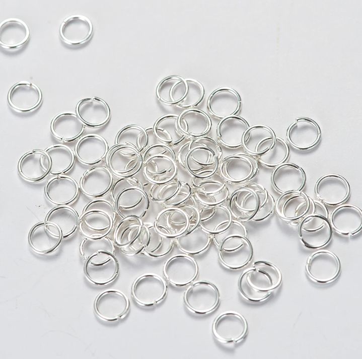 Sterling Silver Open Jump Ring Silver Components DIY Jewelry ...