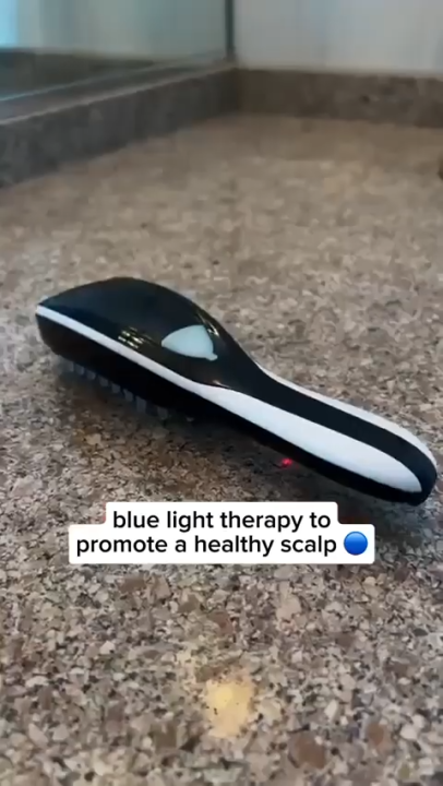 Red Light Electric Hair Brush with Ultrasonic Steam – Multifunctional ...