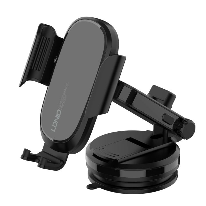 LDNIO Car Phone Holder Wireless Charger - 15W Fast Charging - Premium Quality - MW21-1 | Daraz.lk