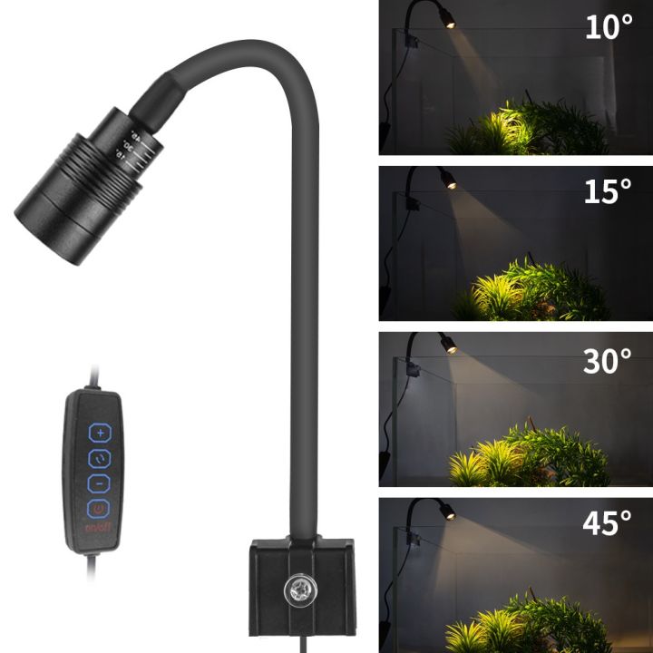 Super Slim LED Aquarium Light Lighting plants Grow Light USB-5V 3W Aquatic Plant Lighting ...