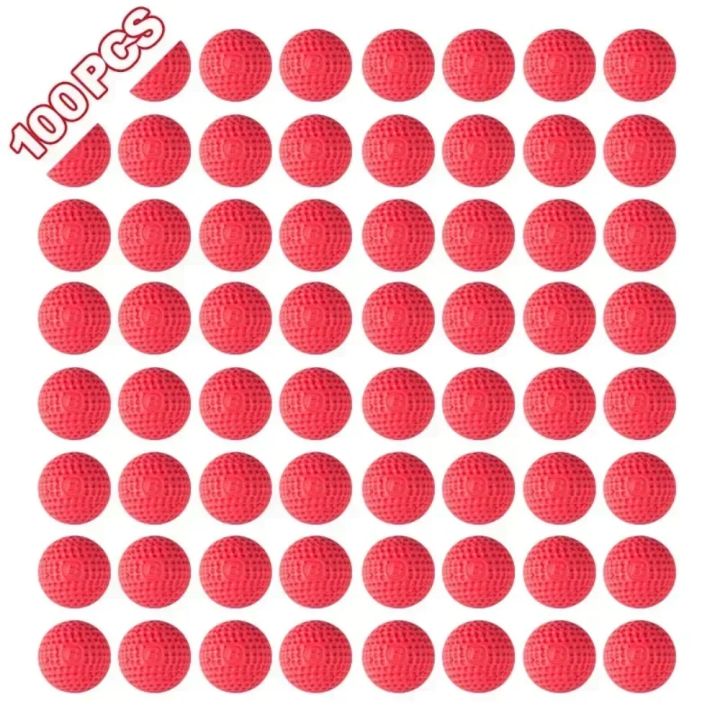 100 Rounds Soft Foam Apollo Refill Ammo Ball Bullets for Rival Nerf ...