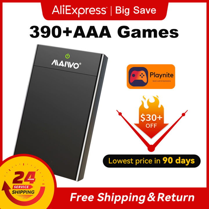 PC Game Console AAA Gaming External Hard Drive 12TB Built in 390 Large ...