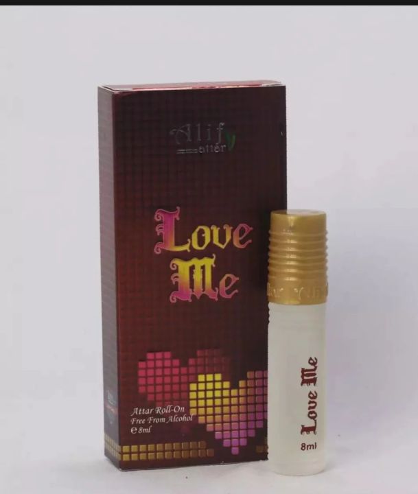 Alif LOVE ME Attar For Men(হালাল)-8 ml | Daraz.com.bd