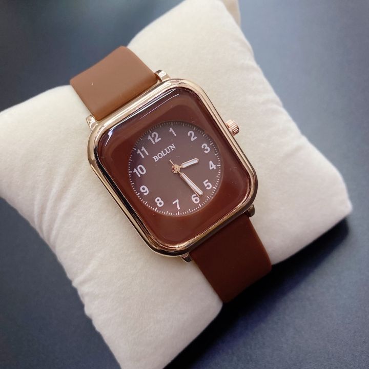 Bolun brand watches 100% authentic brand silicone strap good for ladies ...