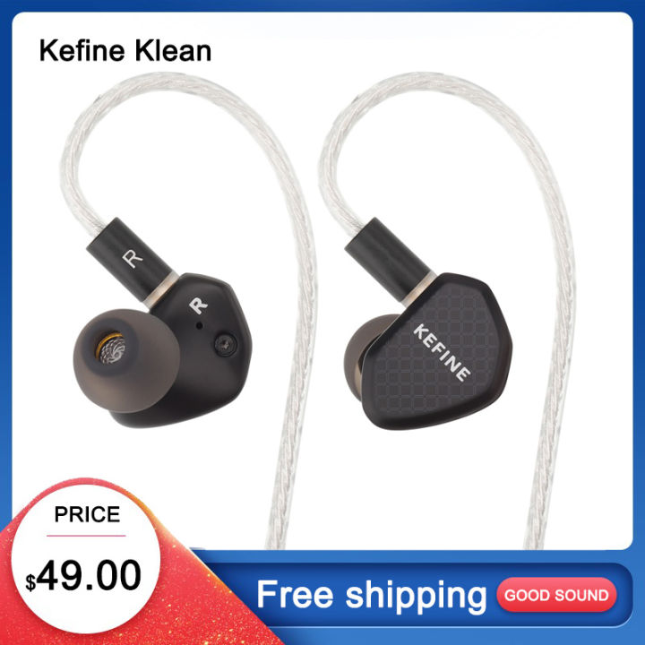 Kefine Klean 10mm DLC Diaphragm Dynamic Driver IEMs Hi-Fi In-ear ...