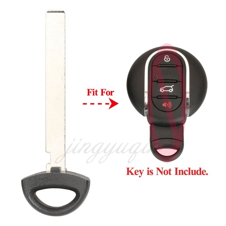 Jingyuqin Smart Car Key Emergency Insert For BMW Mini Cooper Countryman ...