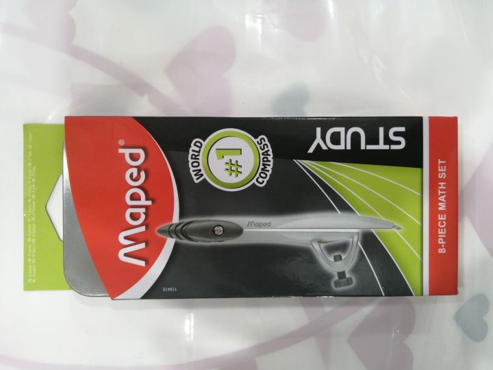 Maped mathematical box(8pcs) | Daraz.lk