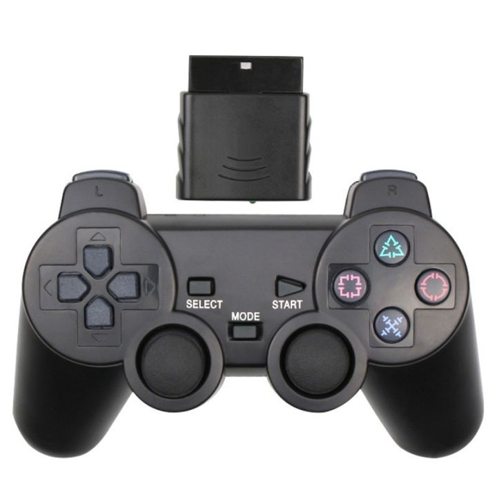 Wireless Gamepad for Sony PS2 Controller for Playstation 2 Console Joystick Double Vibration ...