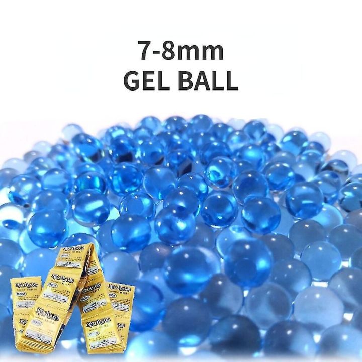 7-8mm Cristal Water Orbeez Balls Bullets Kids Gel Bb Blaster Toys Pistl ...