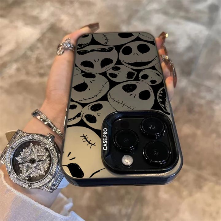 Jack Skellington Phone Case For iPhone 16 Pro Max 15 14 13 12 11 Plus ...