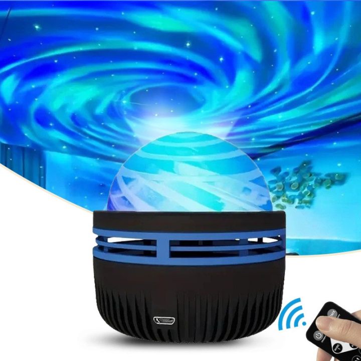 2024 new vortex star projection lamp dynamic remote control water ...