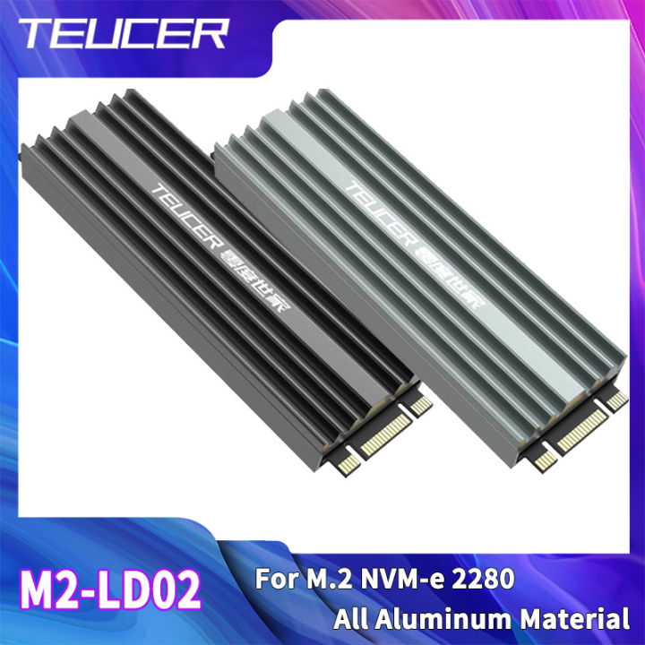 TEUCER SSD Heatsink M.2 NVME Solid State Disk Drive PC Radiator with ...