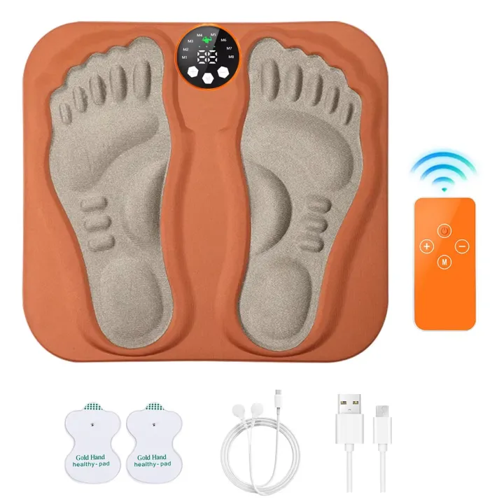3D Smart Foot Massage Pad RF Remote Feet Massager 8 Modes 29 Levels ...