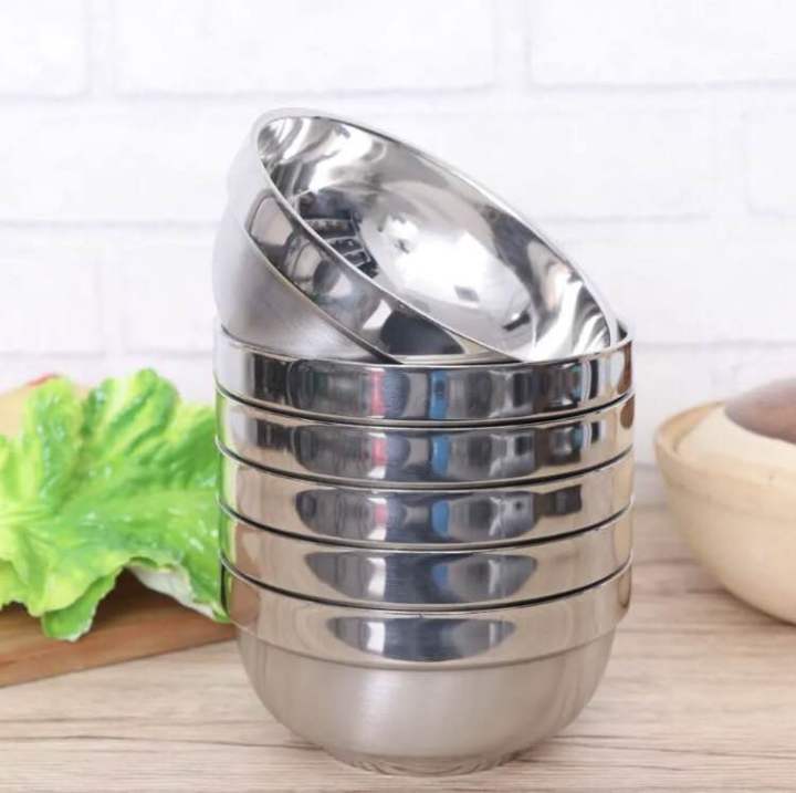 Stainless Steel Korean Bowl 18 cm | Daraz.com.np