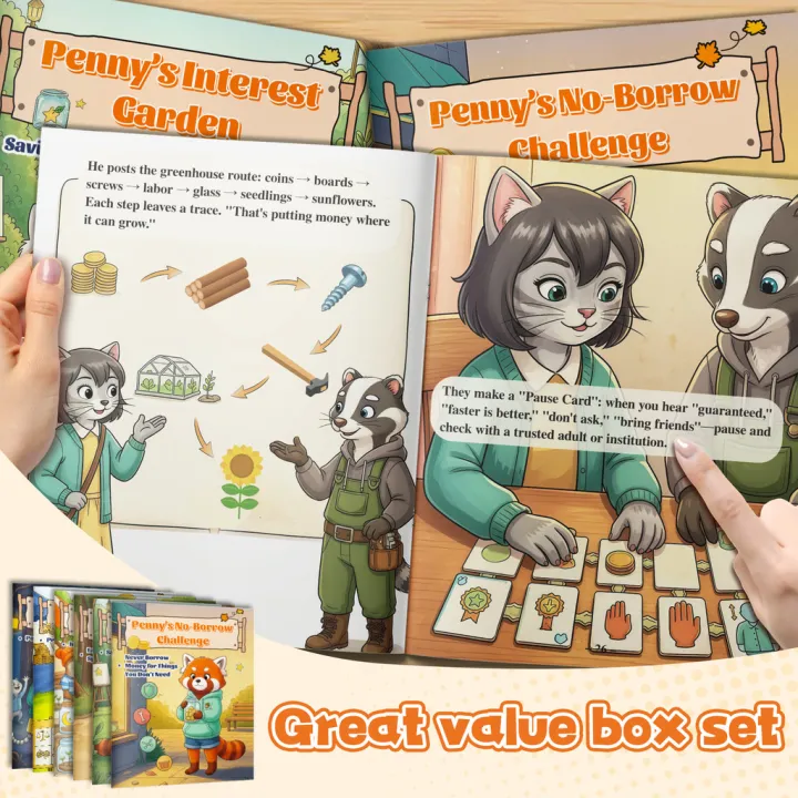Financial Literacy for Kids Picture Book Series— Learn Smart Money ...
