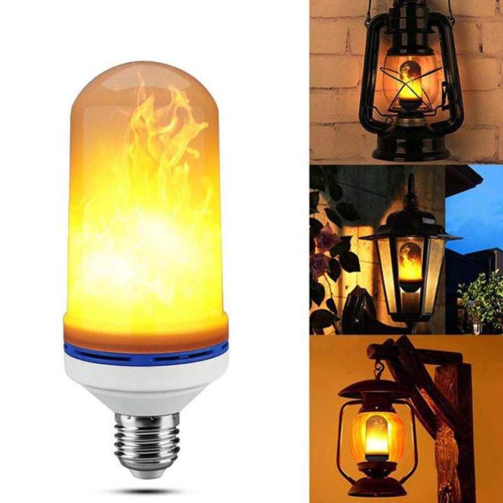 Flame Lamp E27 LED Fire Effect Bulb | Daraz.pk