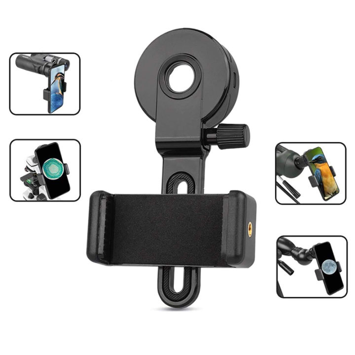 Upgrade Universal Fast Phone Holder Monocular Telescope Binocular ...
