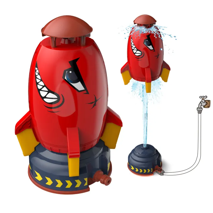Flying JET Water Fountain Sprinkler Splashing Water Toy for Kids 360 ...