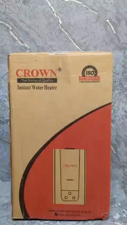 Crown IG-2D 7 Liter Instant Gas Geyser (2025 Model) | Natural Gas/LPG ...