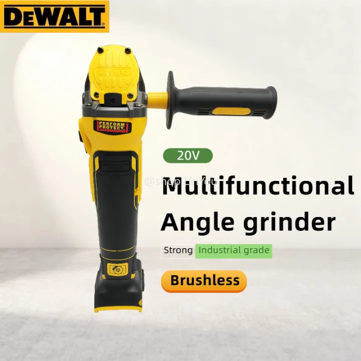 DEWALT DCG409 Cordless Angle Grinder 20V Brushless Motor Cutting ...