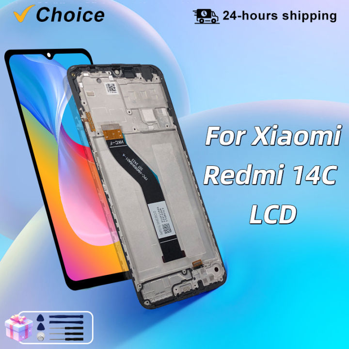 CHOICE IPS For Xiaomi Redmi 14C LCD Display Touch Screen Digitizer With ...