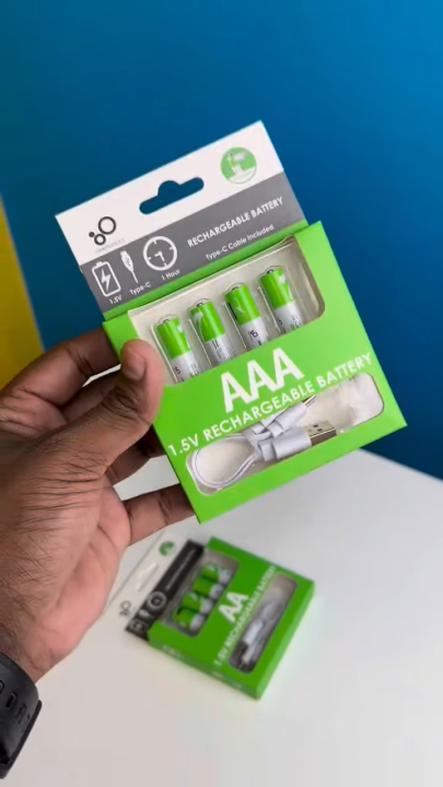 Original RB40 AA 1.5V 2600mWh Rechargeable Battery | Daraz.com.bd