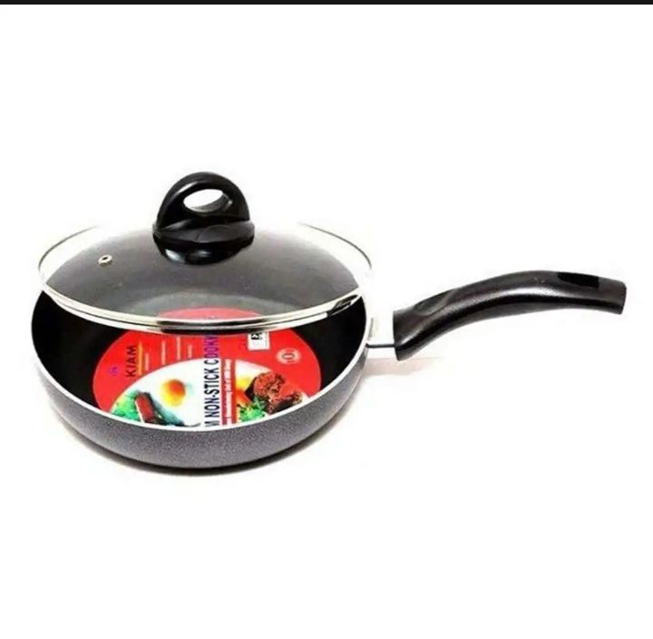 nonstick fry fan with cover | Daraz.com.bd