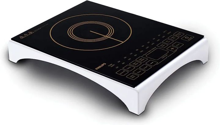 Philips Hd4938/01 2100-Watt Glass Induction Cooktop With Sensor Touch ...