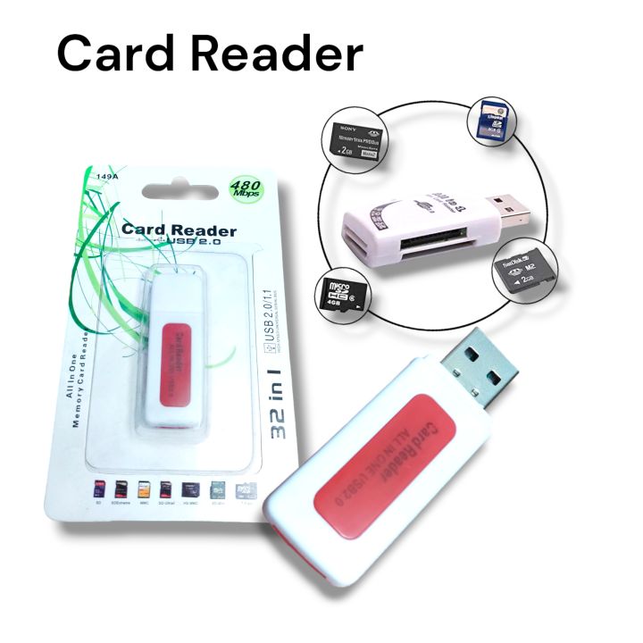 Card Reader USB 2.O | Daraz.com.bd