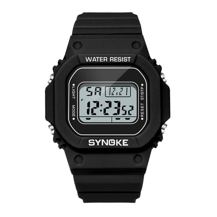 SYNOKE Outdoor Military Digital Watch For Men Fashion Retro Men Watch ...