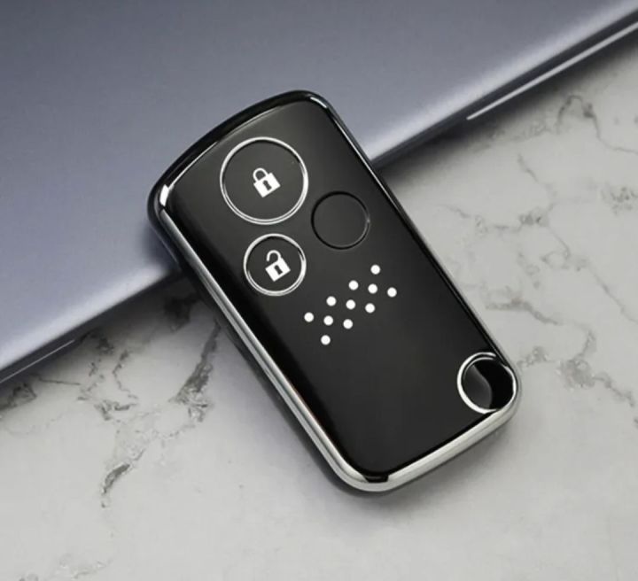 Honda fit key cover black two botton | Daraz.lk