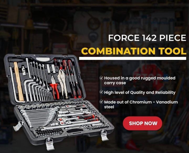 FORCE 142 Pcs Combination Set | Daraz.com.np